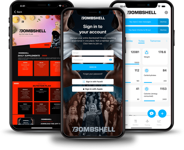 Customized Online Training Programs • Bombshell Fitness